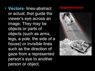 Visual Literacy and Advertising Techniques Glossary of Terms | PPT
