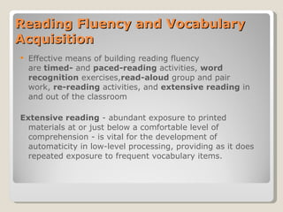 Reading in a second language (1) | PPT