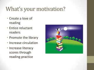 Reading Incentive Programs | PPTX | Educational Assessment | Education