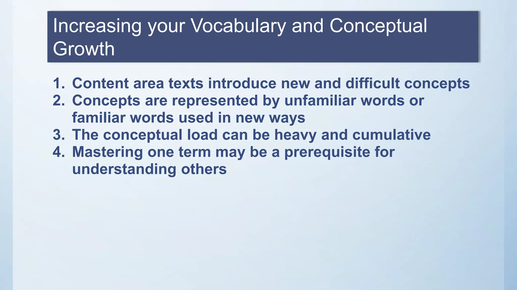Reading in content area: Content Literacy and the Reading Process.pptx