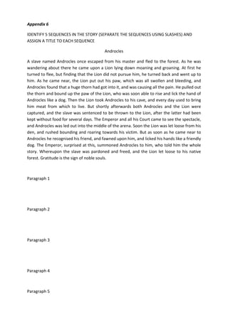 Reading in english for amusement and dialogue in europe androcles ...