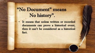 Reading in Philippine History Lesson 1pptx | PPTX
