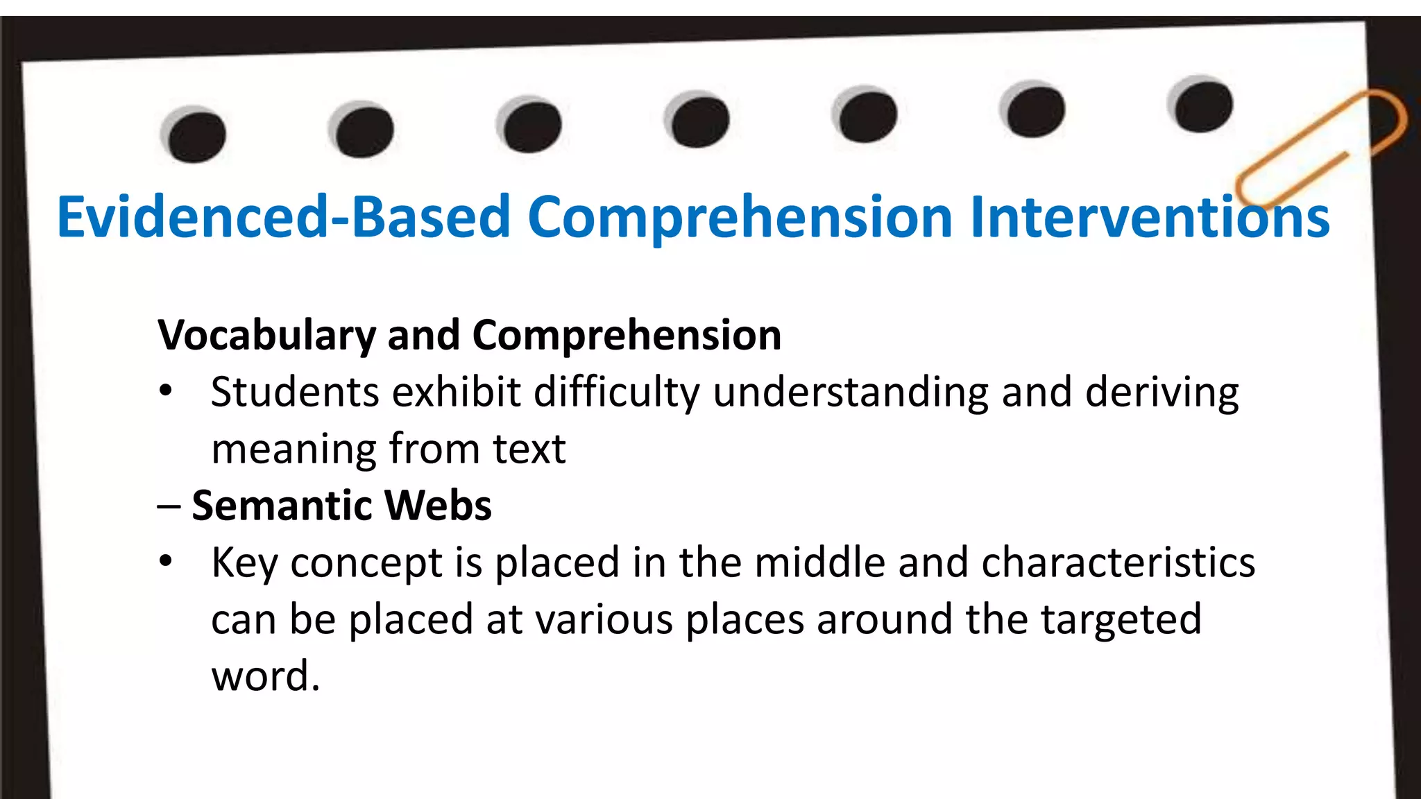 Reading Intervention | PPTX