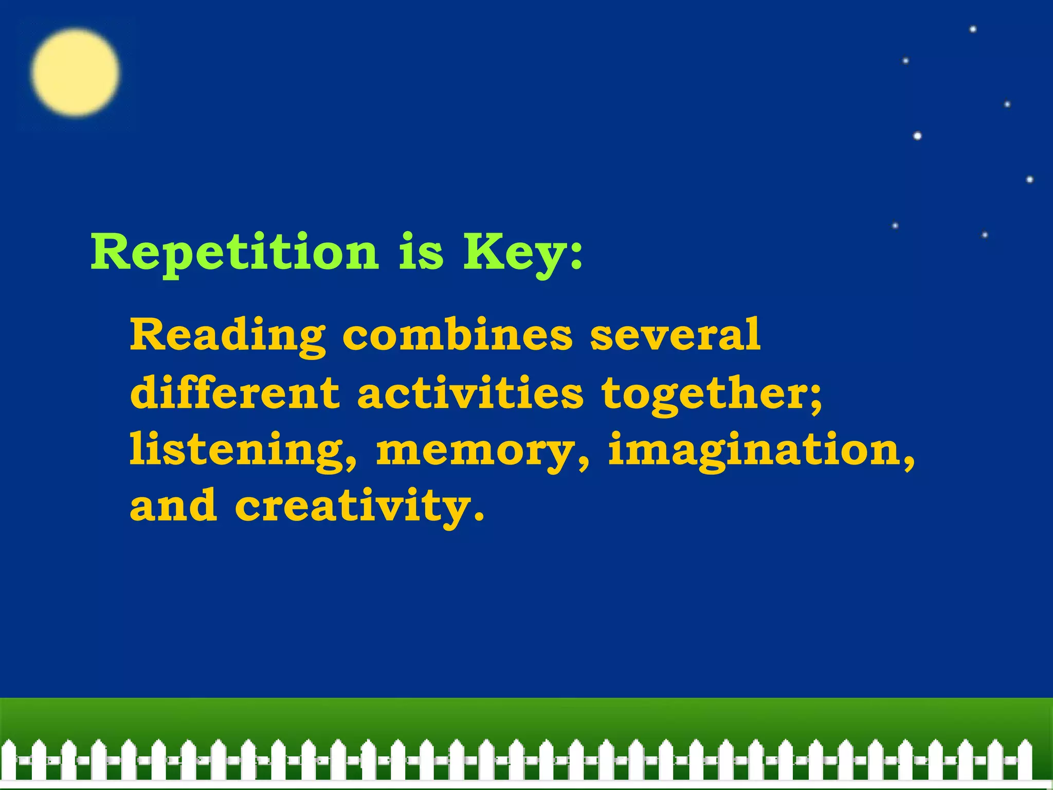 Reading in Kindergarten | PPT