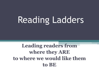 Reading Ladders Region 4 | PPT