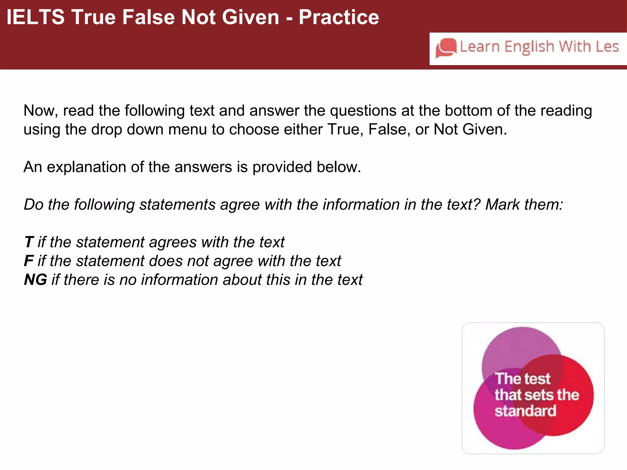 Reading lesson 1 matching paragraph headings | PPT