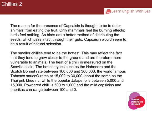 Reading lesson 1 matching paragraph headings | PPT