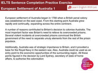 Reading lesson 5 sentence completion | PPT
