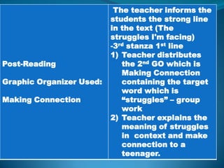 Reading lesson plan | PPTX