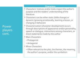 Reading literature | PPT