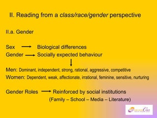 Reading literature critically | PPT