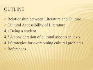 Reading Literature Cross-Culturally | PPTX
