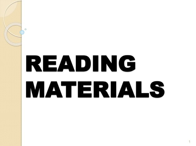 READING MATERIALS.pptx