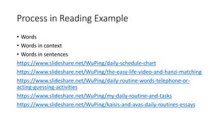 Reading Materials and Reading Activities | PDF | Technology & Computing