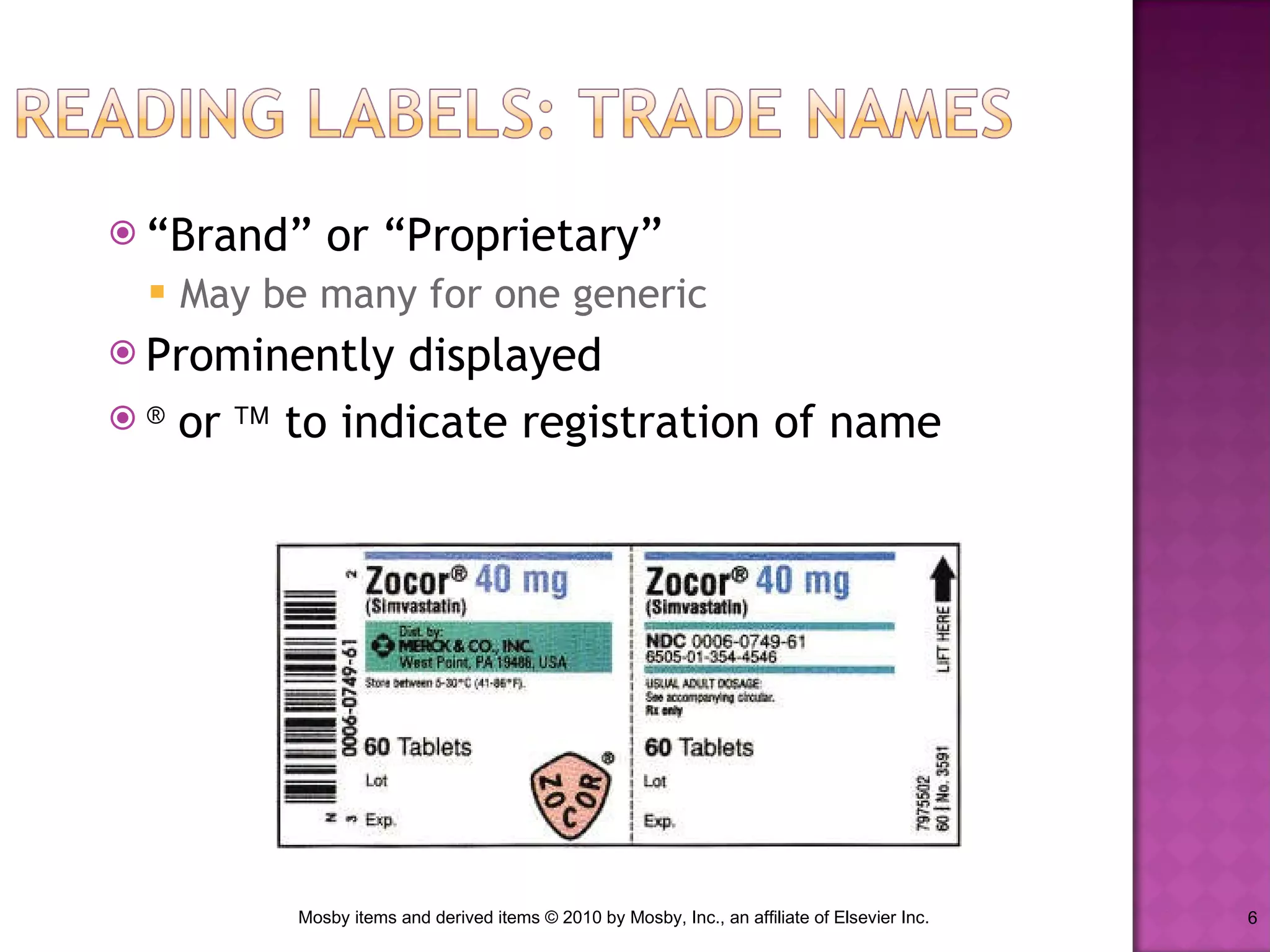 Reading Medication Labels | PPT | Pharmaceutical Industry | Industries