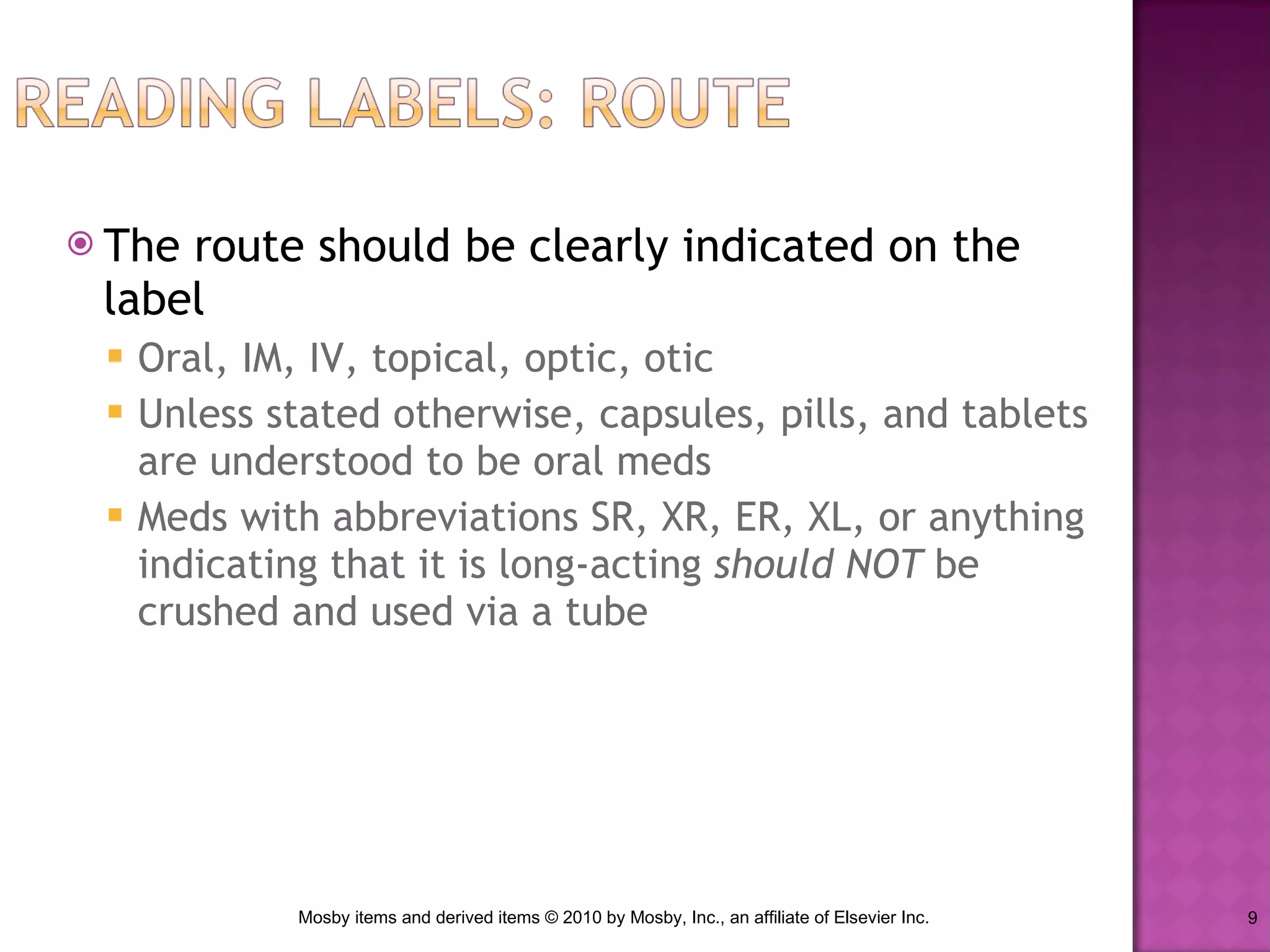 Reading Medication Labels | PPT | Pharmaceutical Industry | Industries