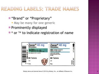 Reading Medication Labels | PPT
