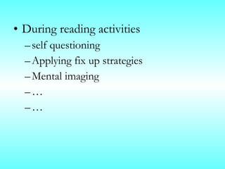 Reading metacognition | PPT