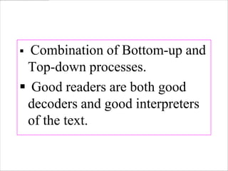 Reading models | PPTX