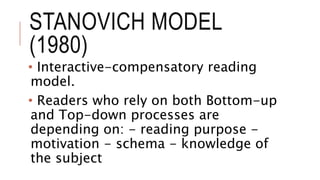 Reading models dev. read | PPT