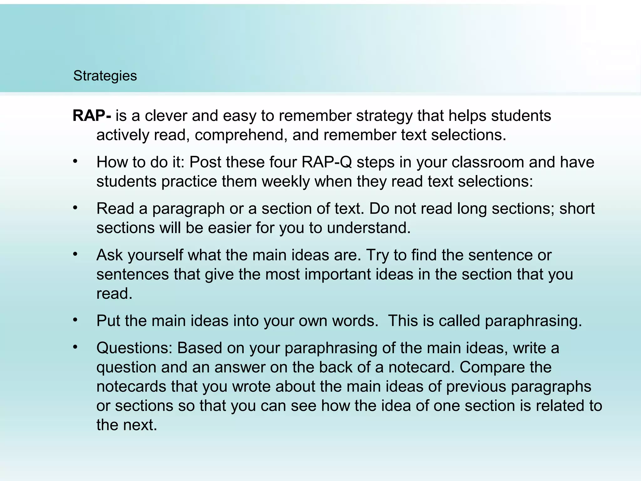 Reading motivation strategies | PPT