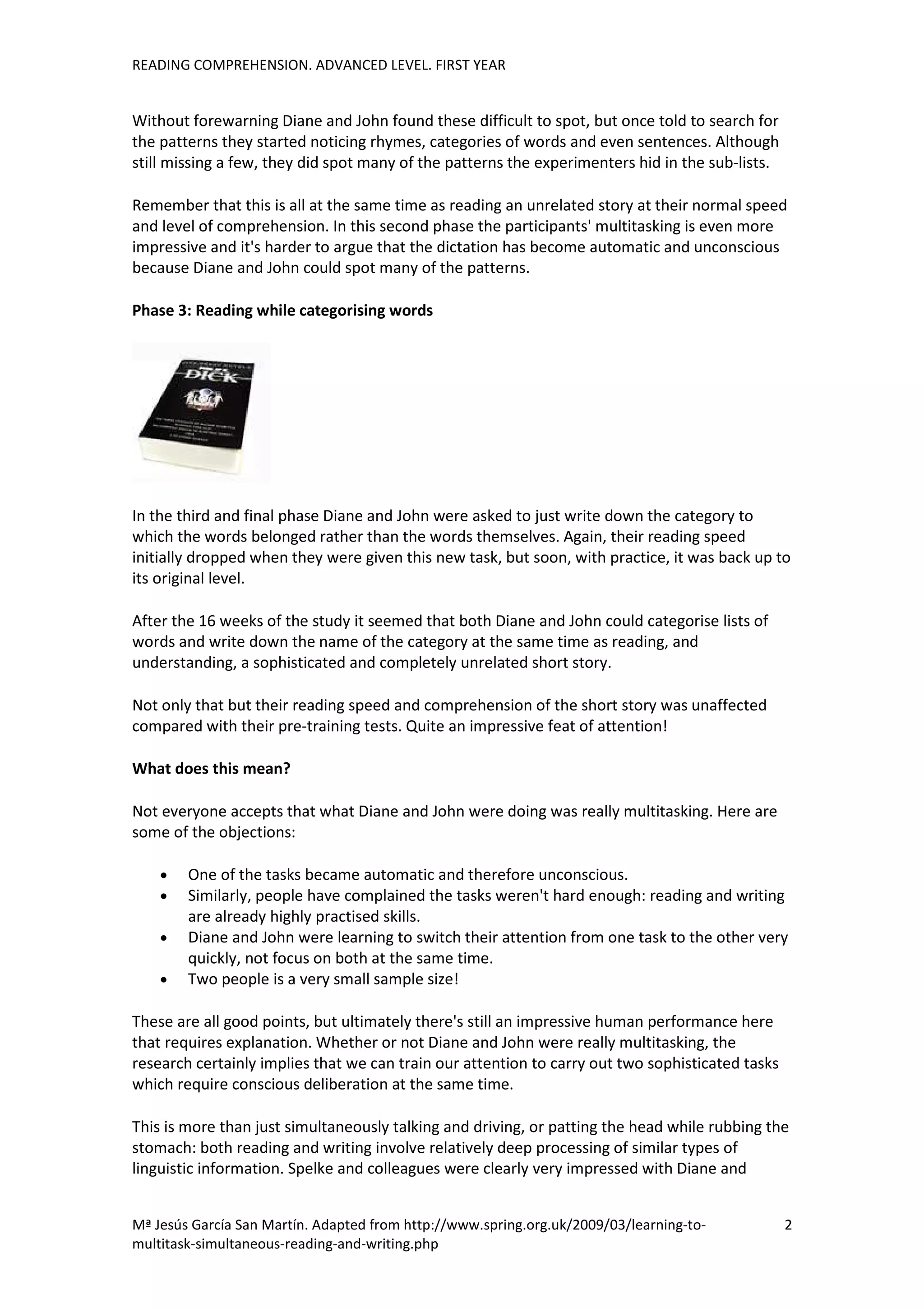 Learning to Multitask: Simultaneous Reading and Writing | PDF