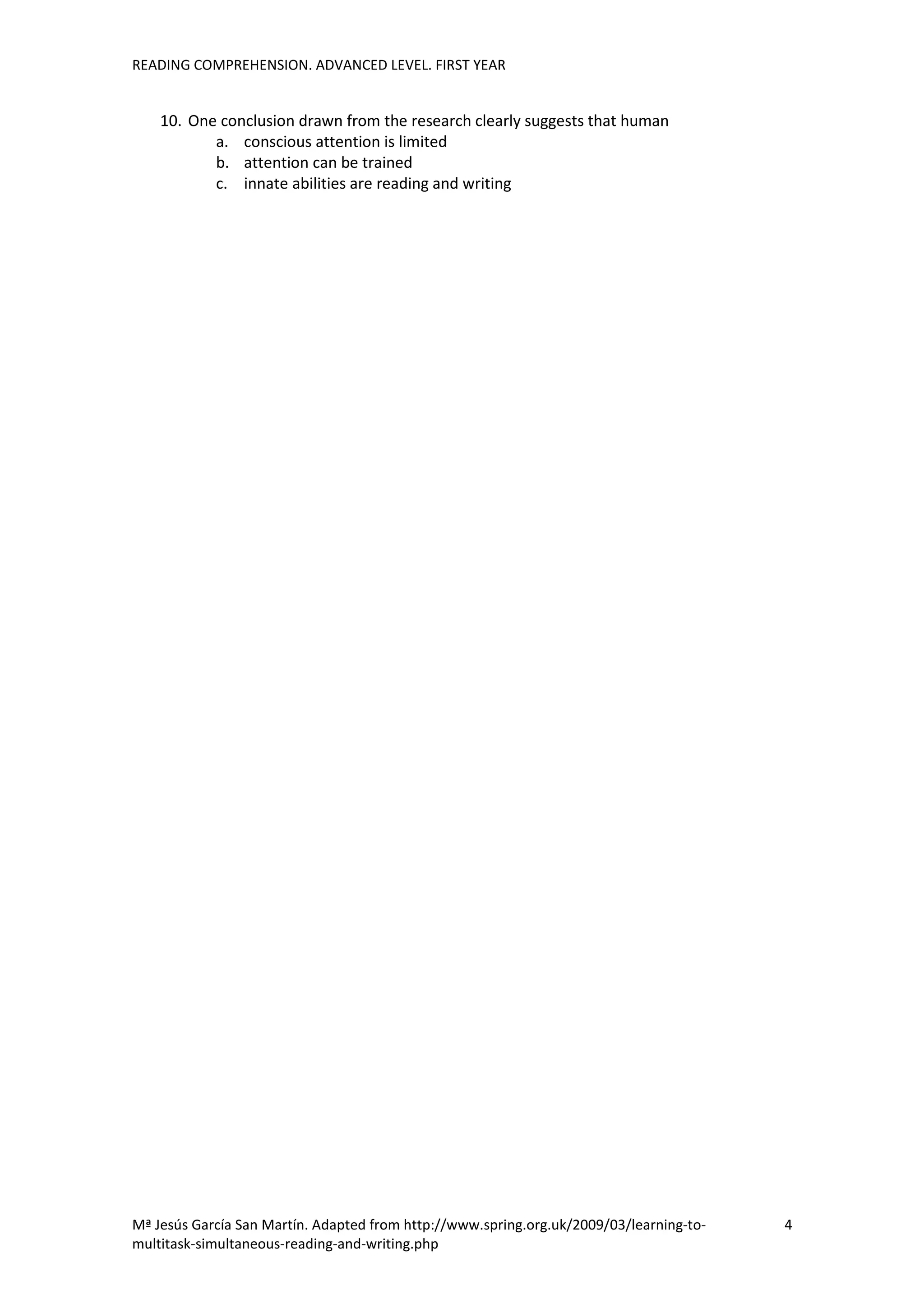 Learning to Multitask: Simultaneous Reading and Writing | PDF