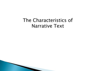 Reading narrative text | PPTX