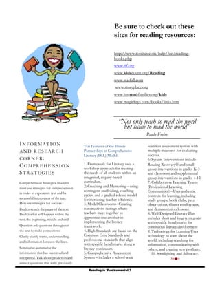 Reading newsletter final | PDF