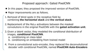 Conditional Image Generation with PixelCNN Decoders | PDF