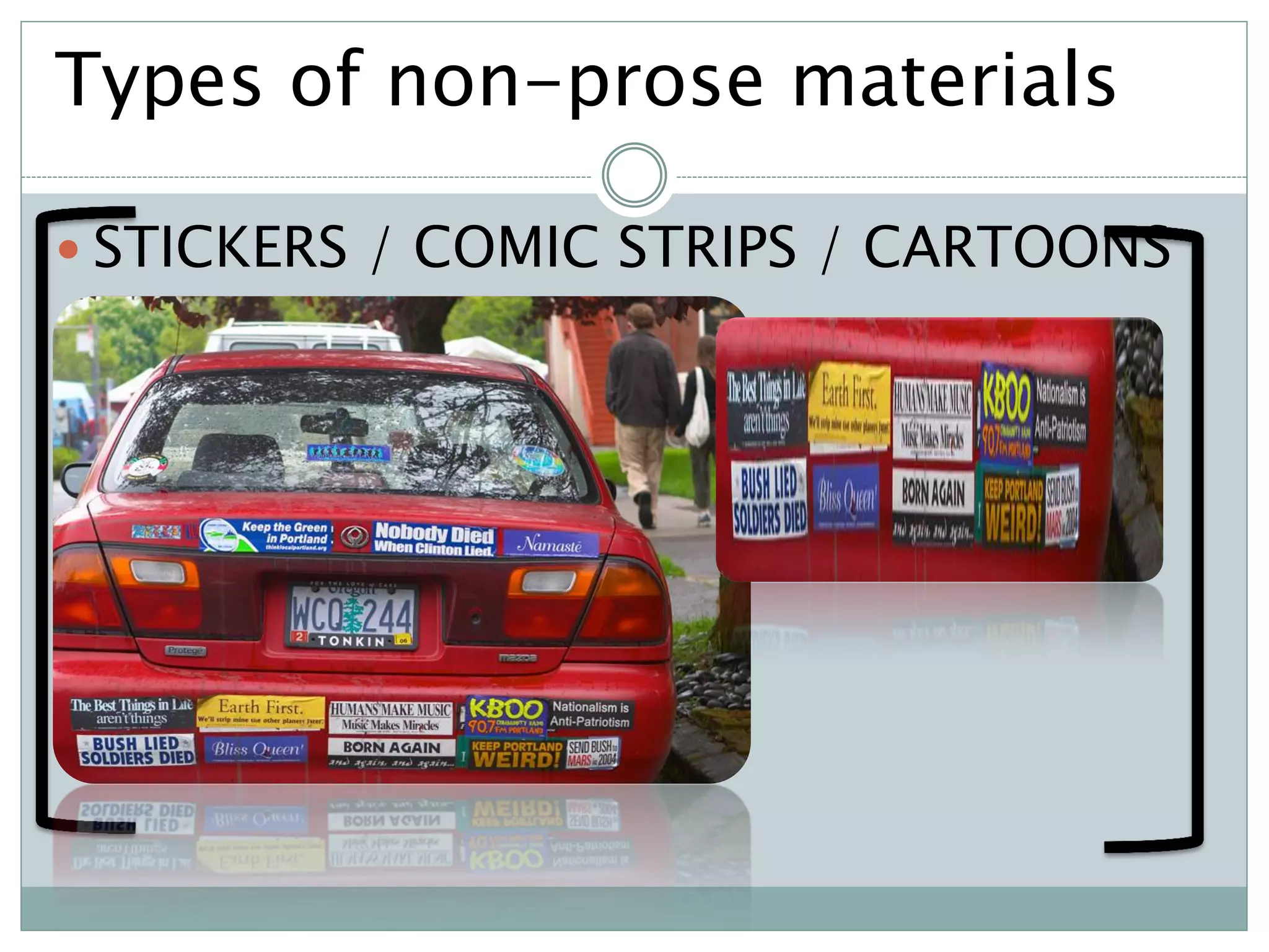 Reading non prose texts | PDF