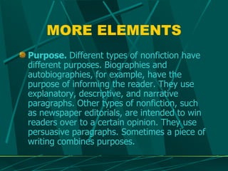 Reading nonfiction | PPT