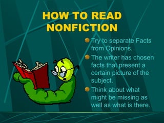 Reading nonfiction | PPT