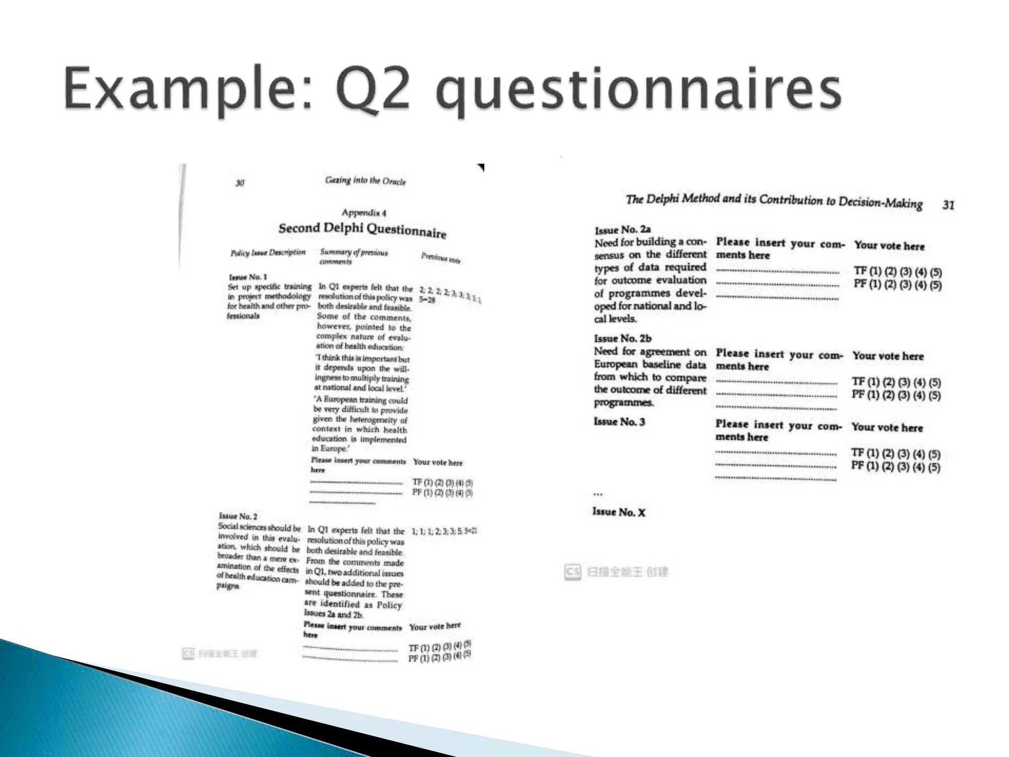 The Delphi Method and its Contribution to Decision-Making | PPTX
