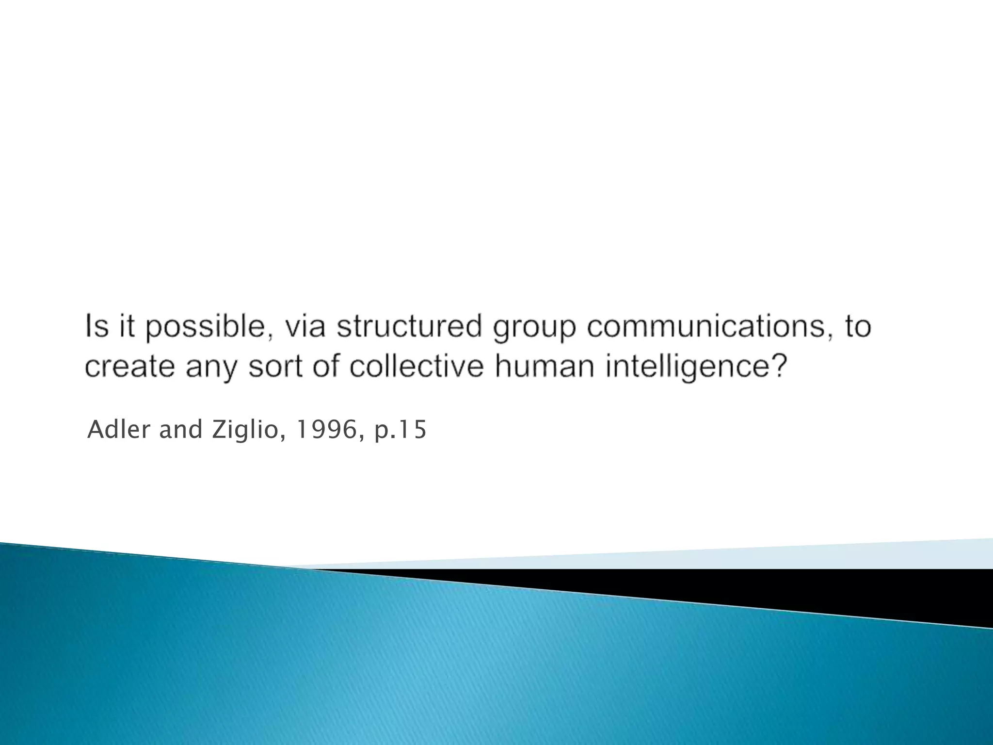 The Delphi Method and its Contribution to Decision-Making | PPTX