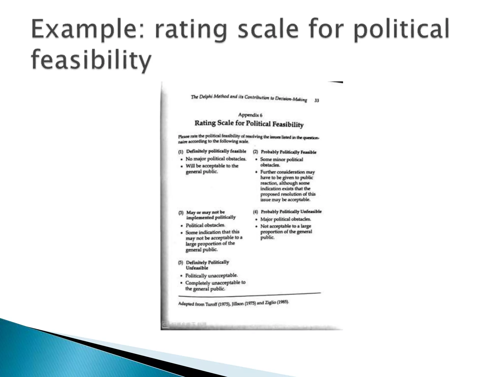 The Delphi Method and its Contribution to Decision-Making | PPTX