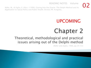 The Delphi Method and its Contribution to Decision-Making | PPTX