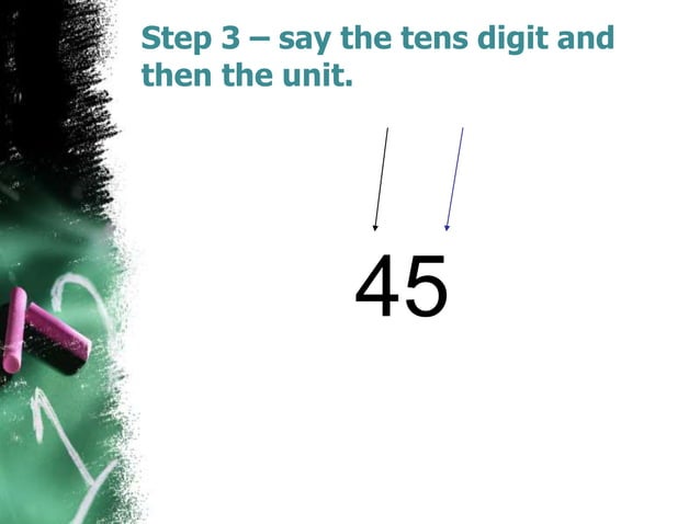 Reading numbers 4 | PPT