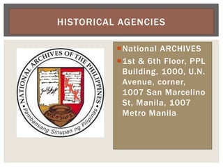 Introduction to Reading in Philippine History | PPT
