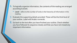 Reading Outline | PPTX