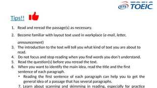 TOEIC reading section part five and six.pptx