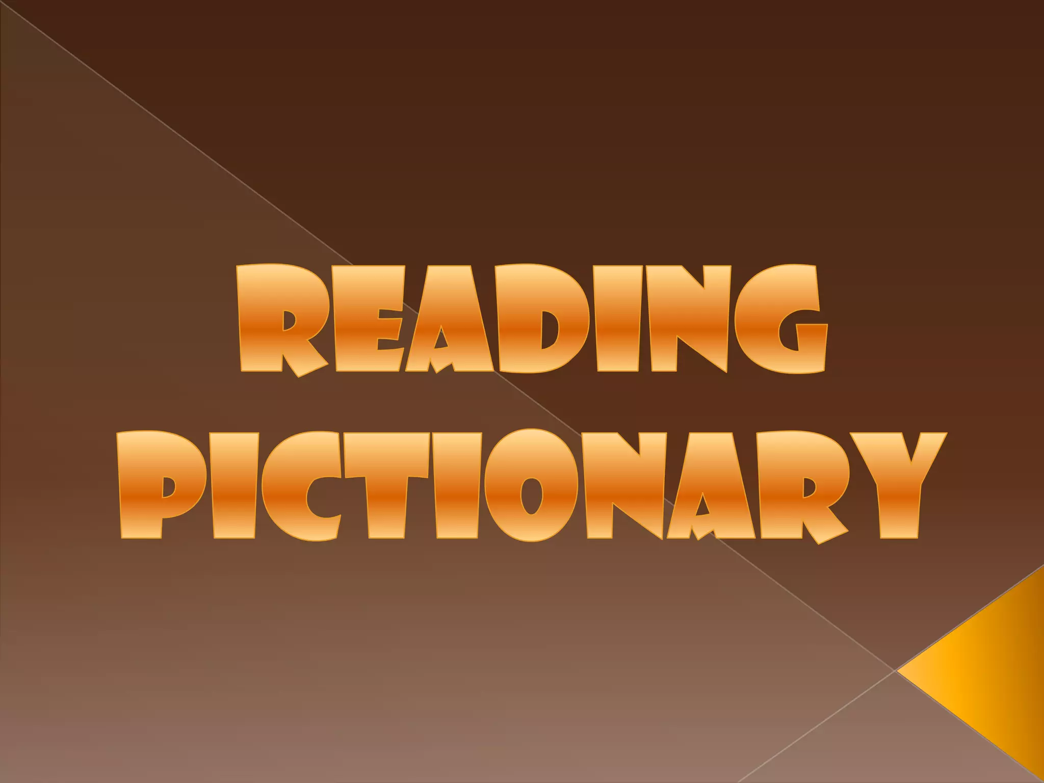 Reading pictionary Tia Lola | PPTX