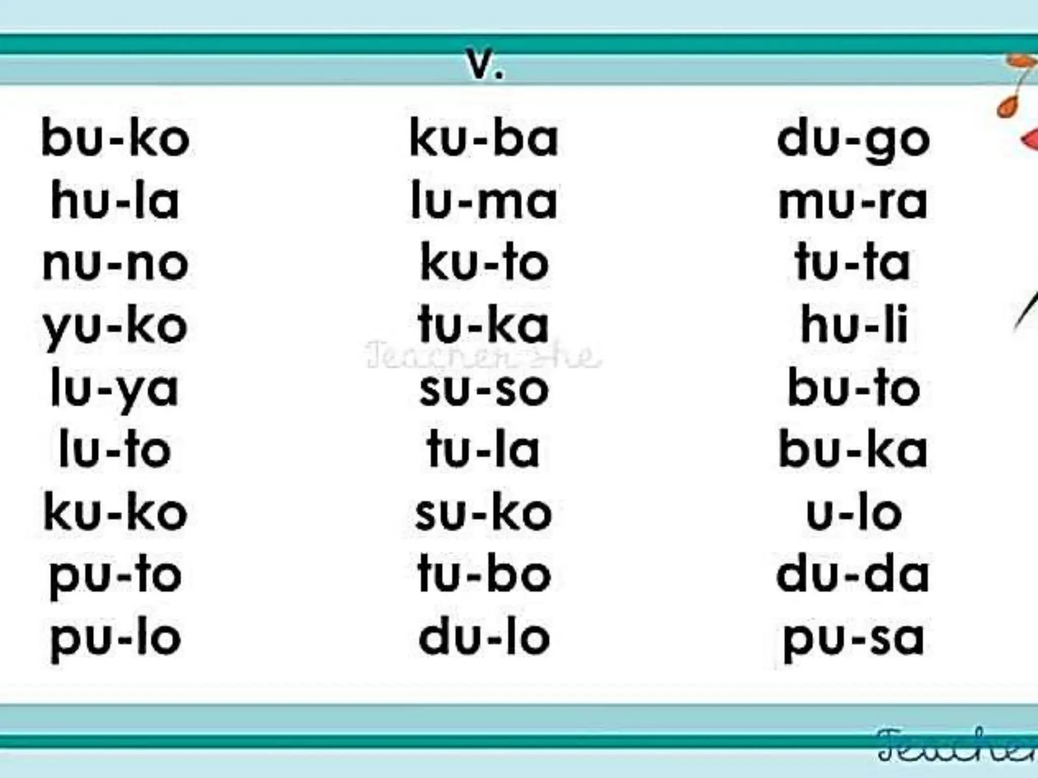 READING Phrases and Sentences for students.pptx