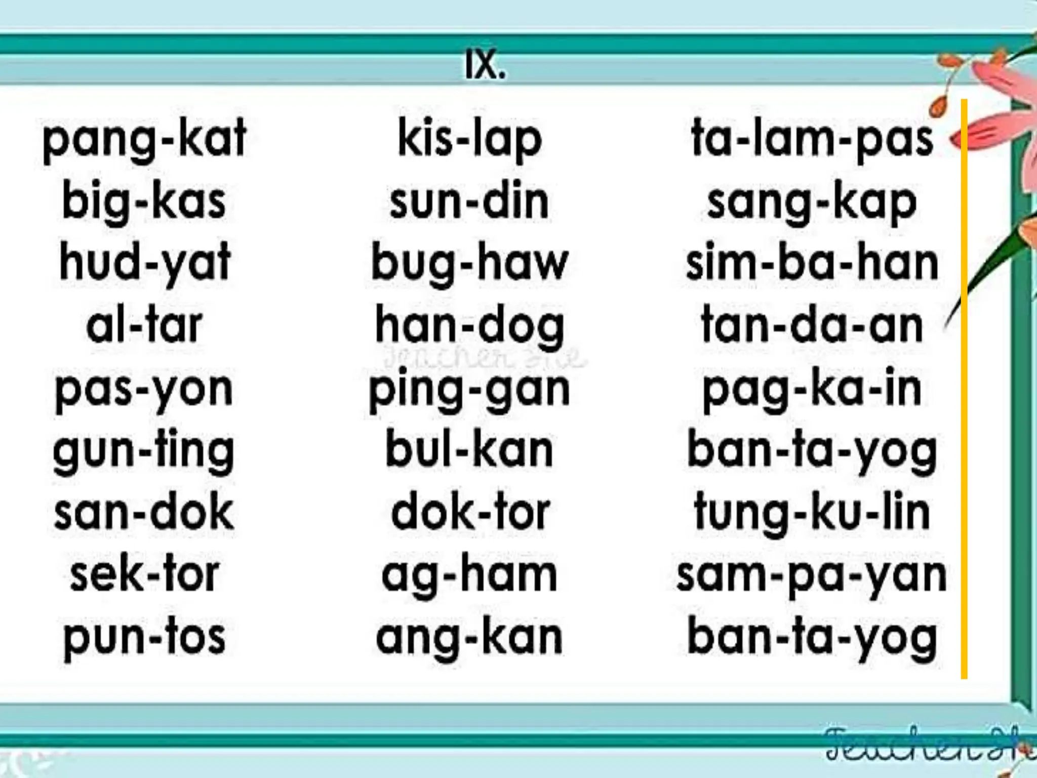 READING Phrases and Sentences for students.pptx