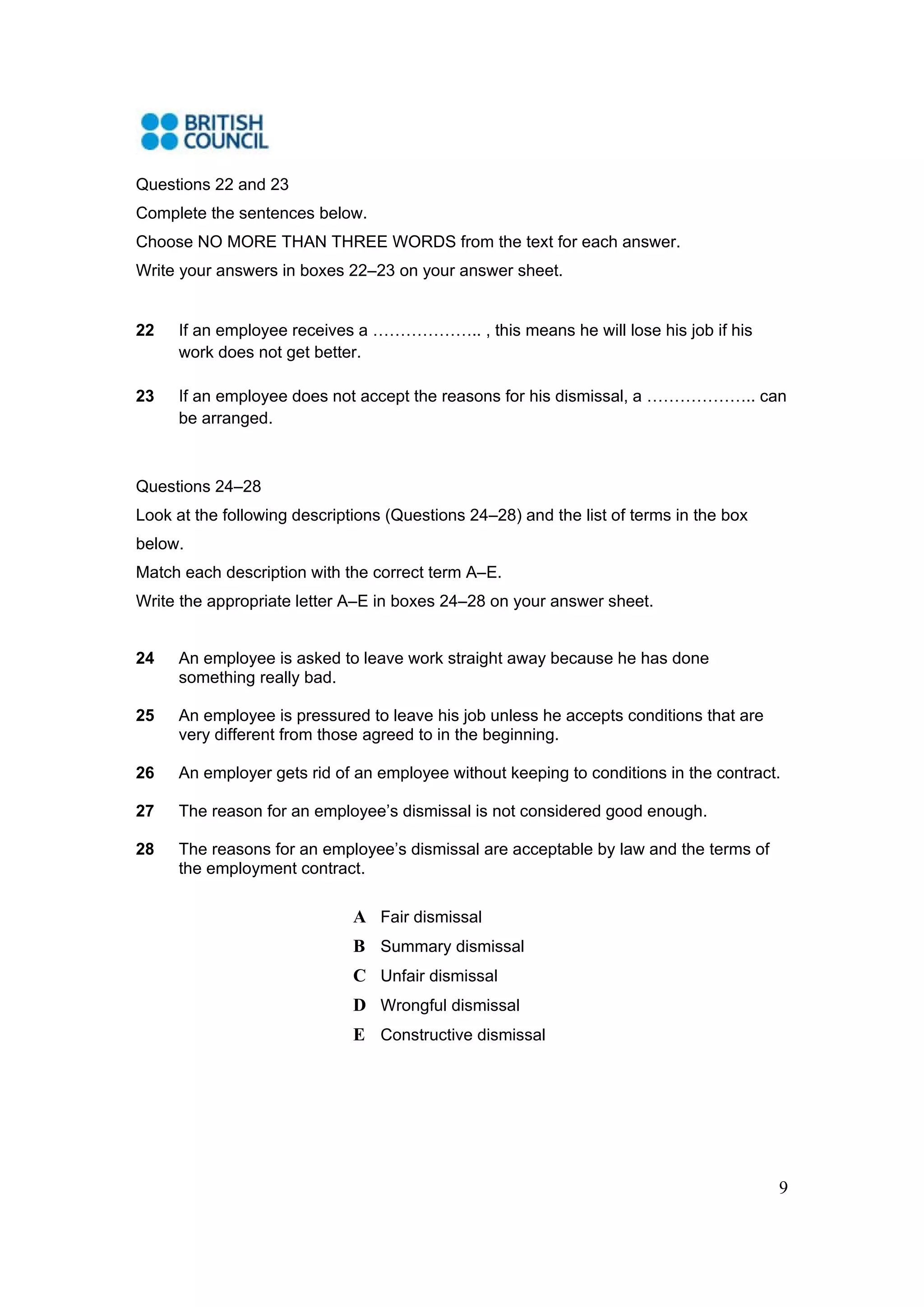 Reading practice_GT_questions | PDF | Resume Writing and Advice | Job ...