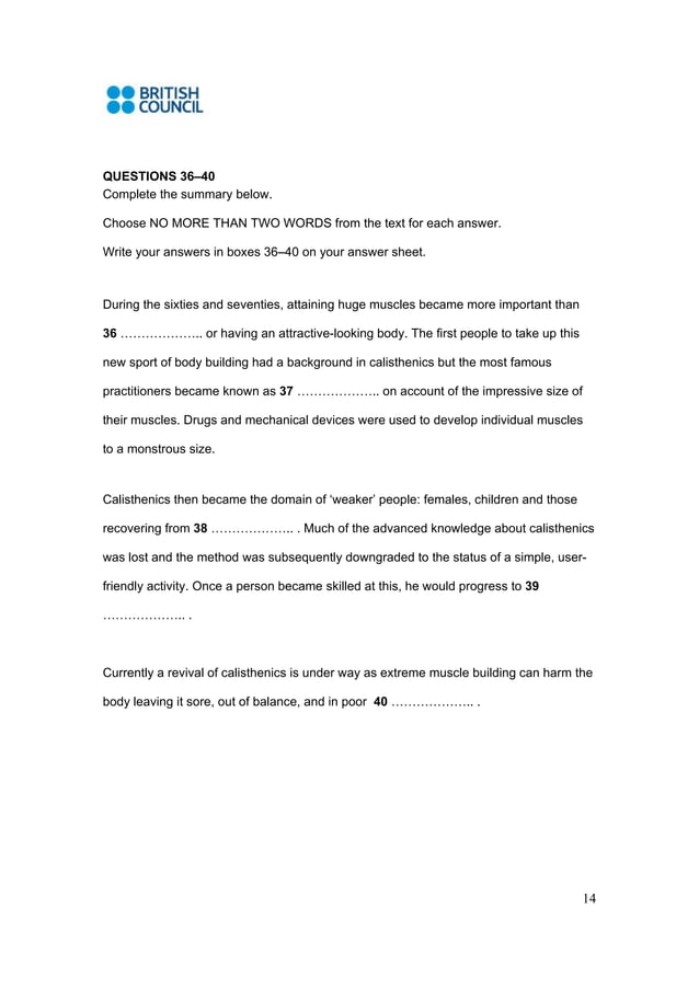 Reading practice_GT_questions | PDF | Resume Writing and Advice | Job ...