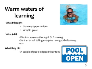 Swimming against the tide by Reg Friddle of Reading Borough Council | PPTX