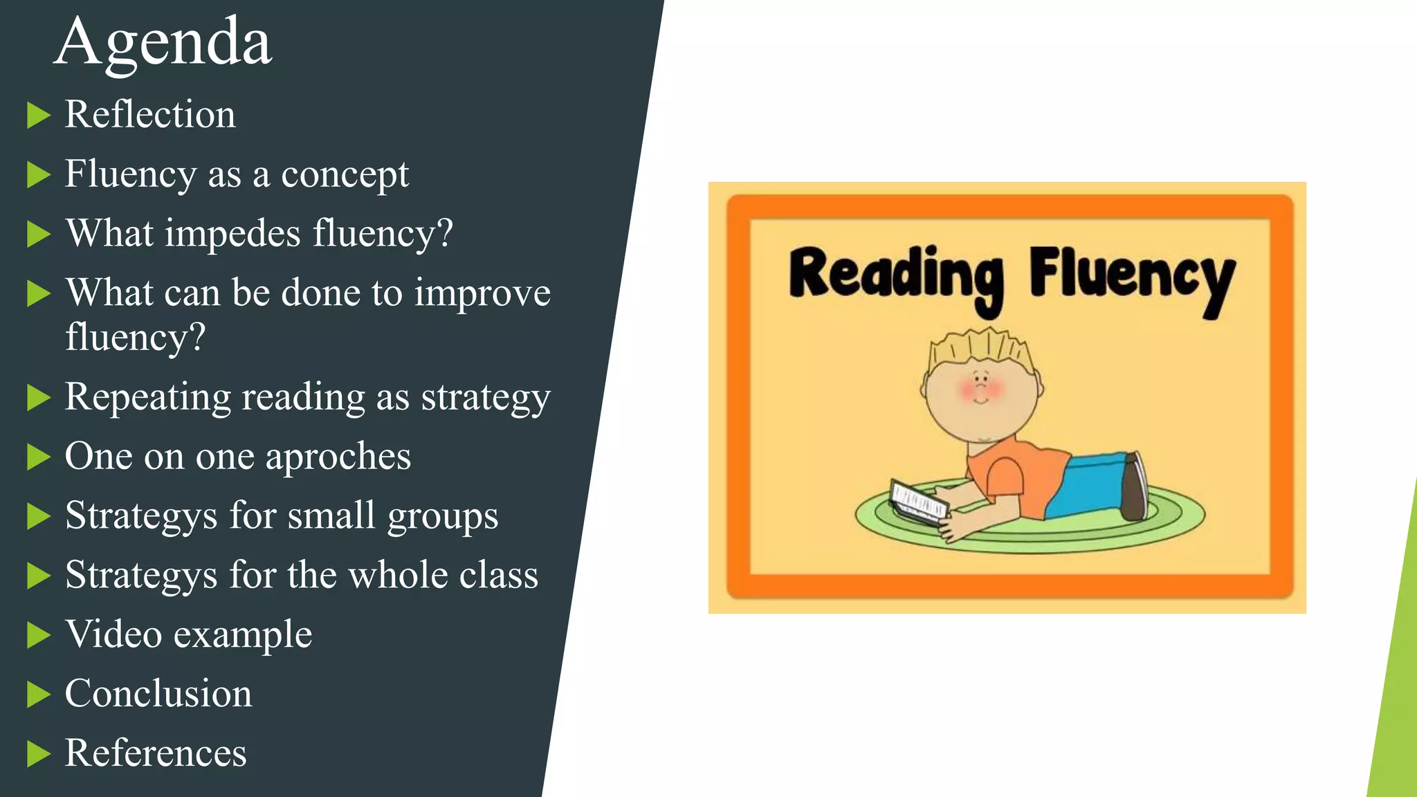 EDUC 551 Developing Reading Fluency | PPTX