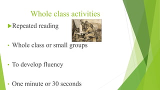 EDUC 551 Developing Reading Fluency | PPTX