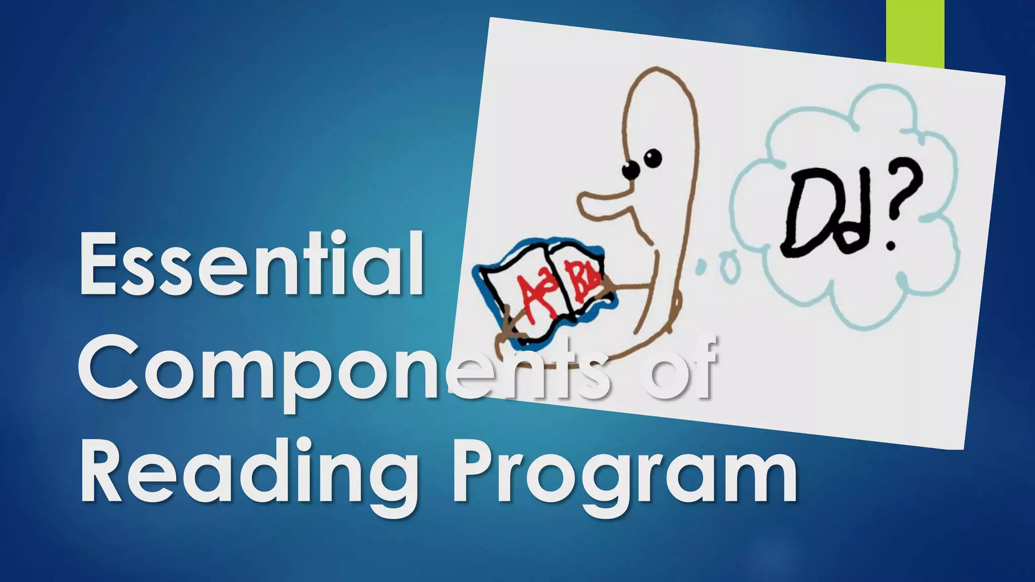 Reading program | PPTX